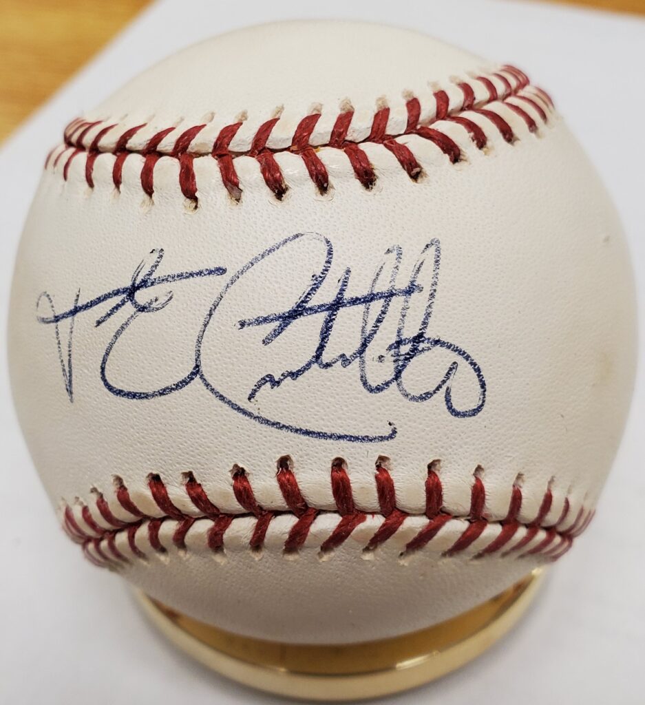 Autographed FRANK CASTILLO Official Major League Baseball - Main Line ...