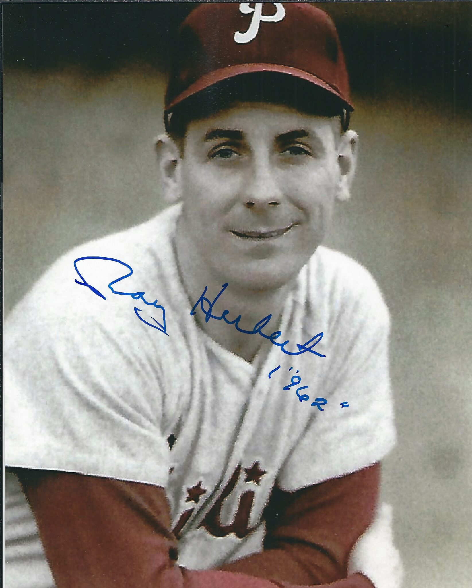 AUTOGRAPHED RAY HERBERT 8x10 Philadelphia Phillies Photo - Main Line ...