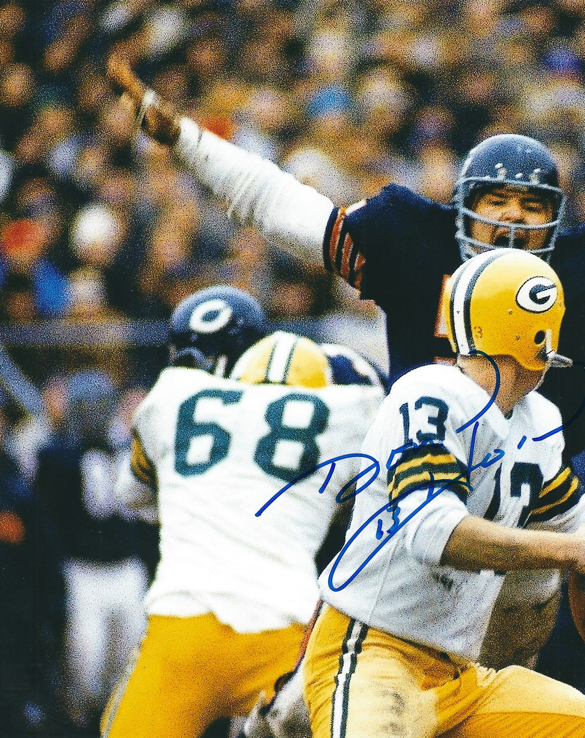 Autographed WILLIE DAVIS 8X10 Green Bay Packers Photo | Main Line ...