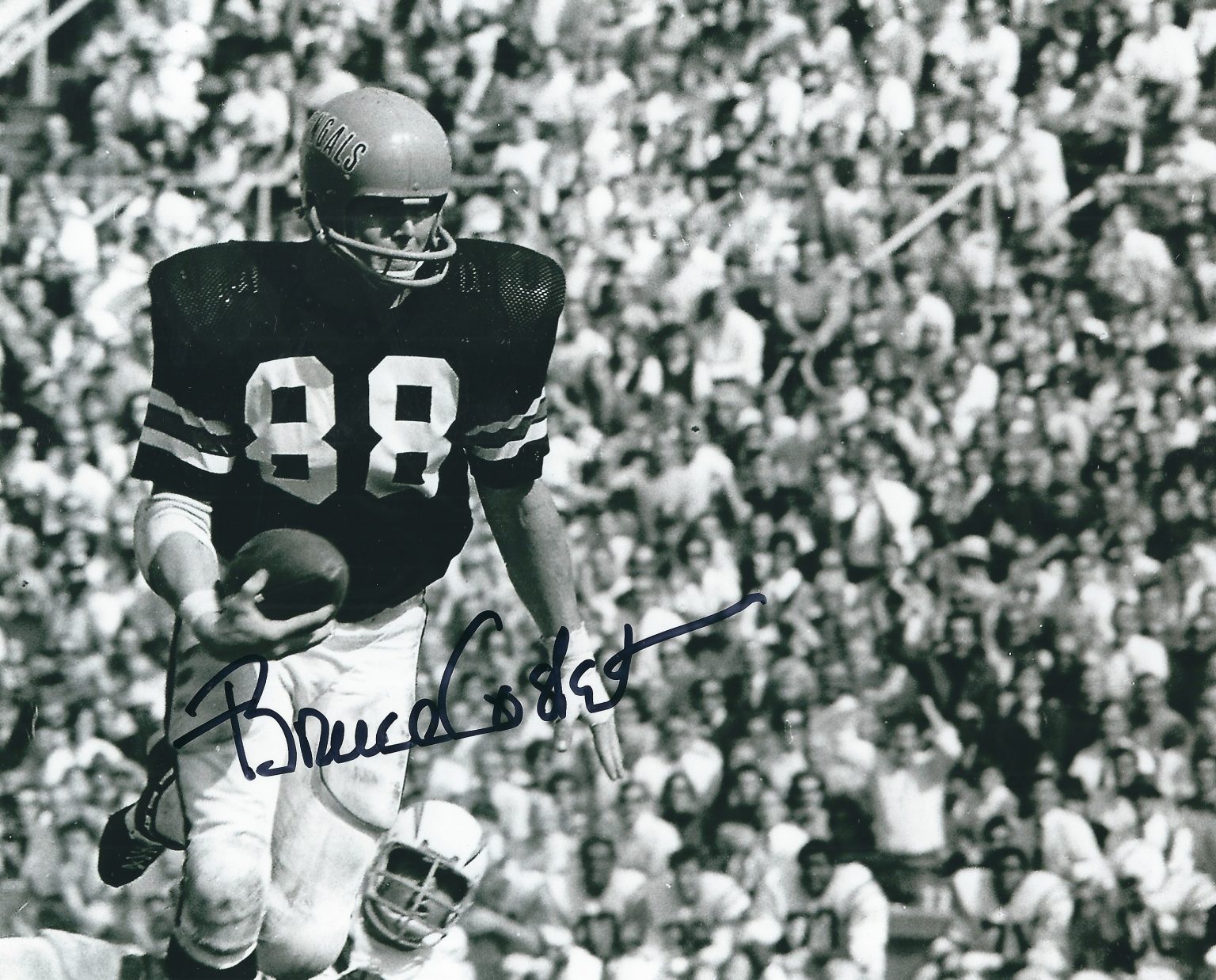 Autographed BRUCE COSLET 8X10 Cincinnati Bengals Photo - Main Line ...