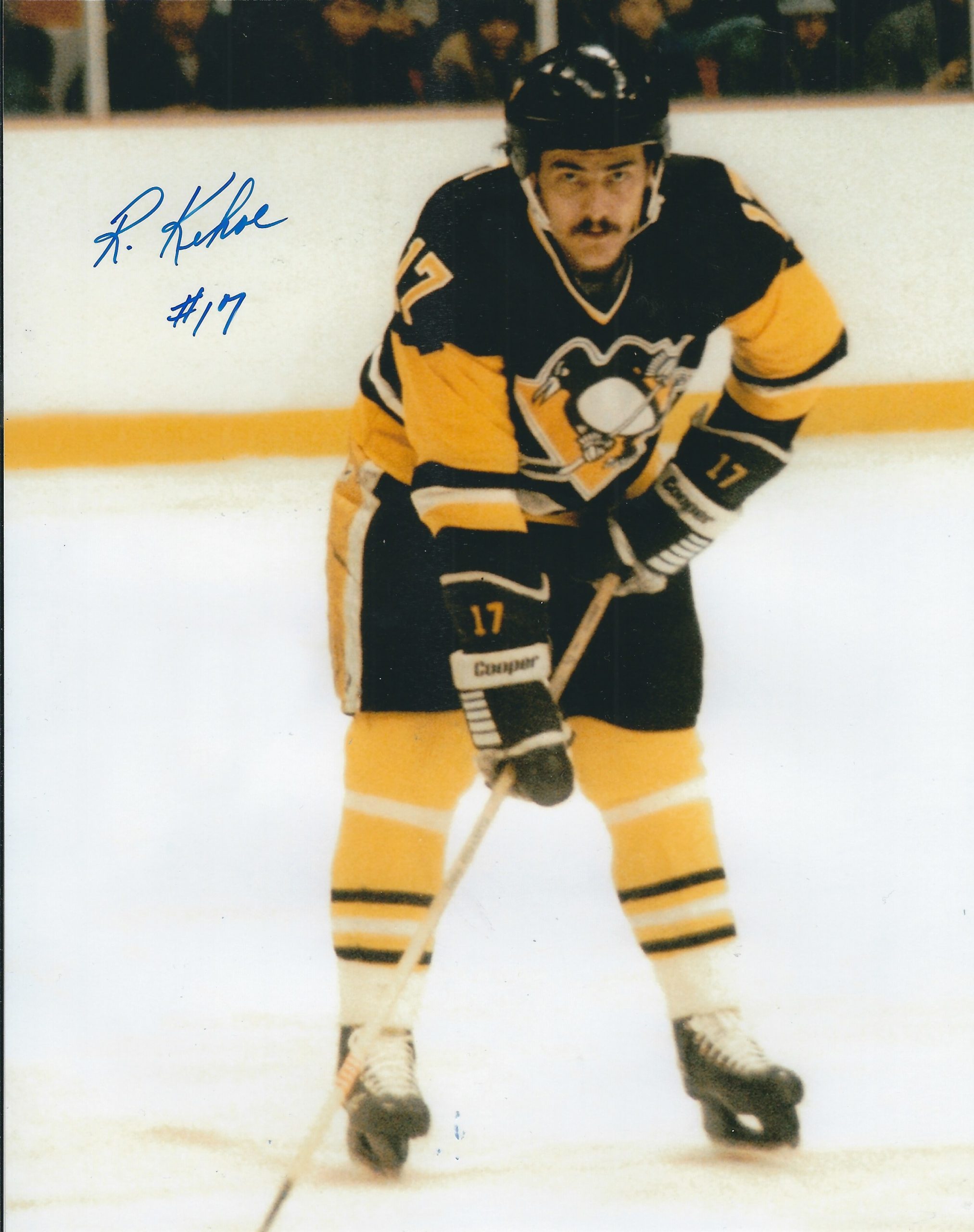 Autographed RICK KEHOE 8X10 Pittsburgh Penguins Photo | Main Line ...