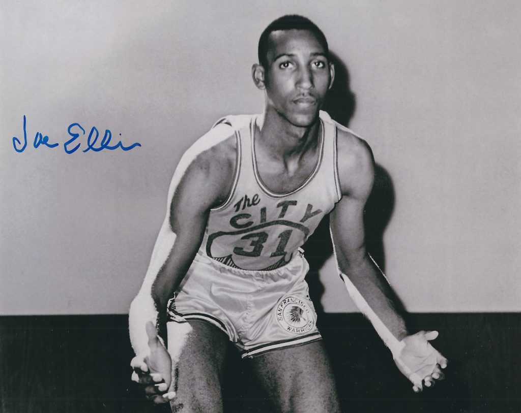 AUTOGRAPHED JOE ELLIS 8X10 San Francisco Warriors photo - Main Line ...