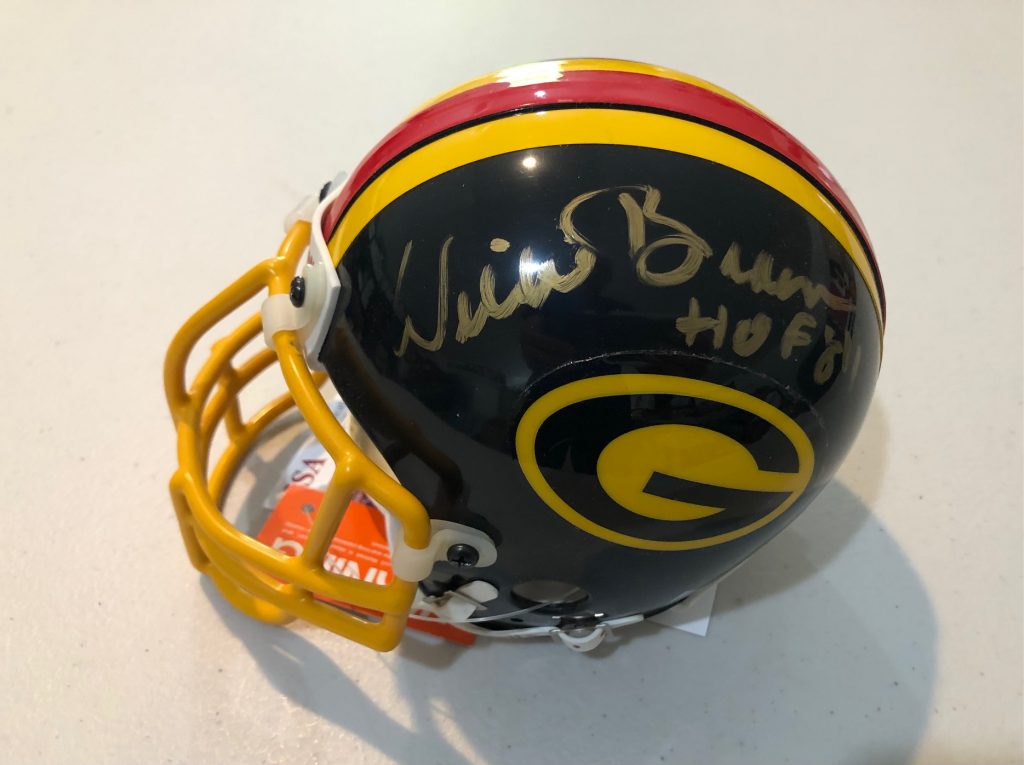 Autographed Willie Brown Grambling State Tigers Mini Helmet with JSA ...