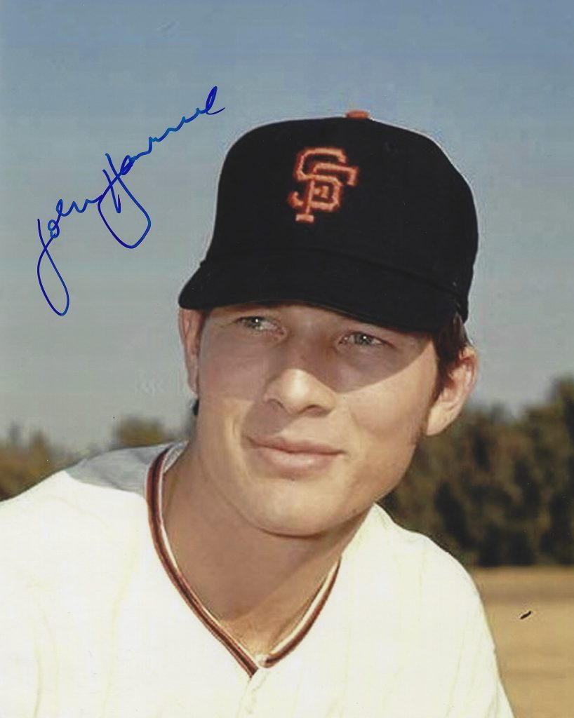AUTOGRAPHED JOHN HARRELL 8X10 San Francisco Giants Photo - Main Line ...