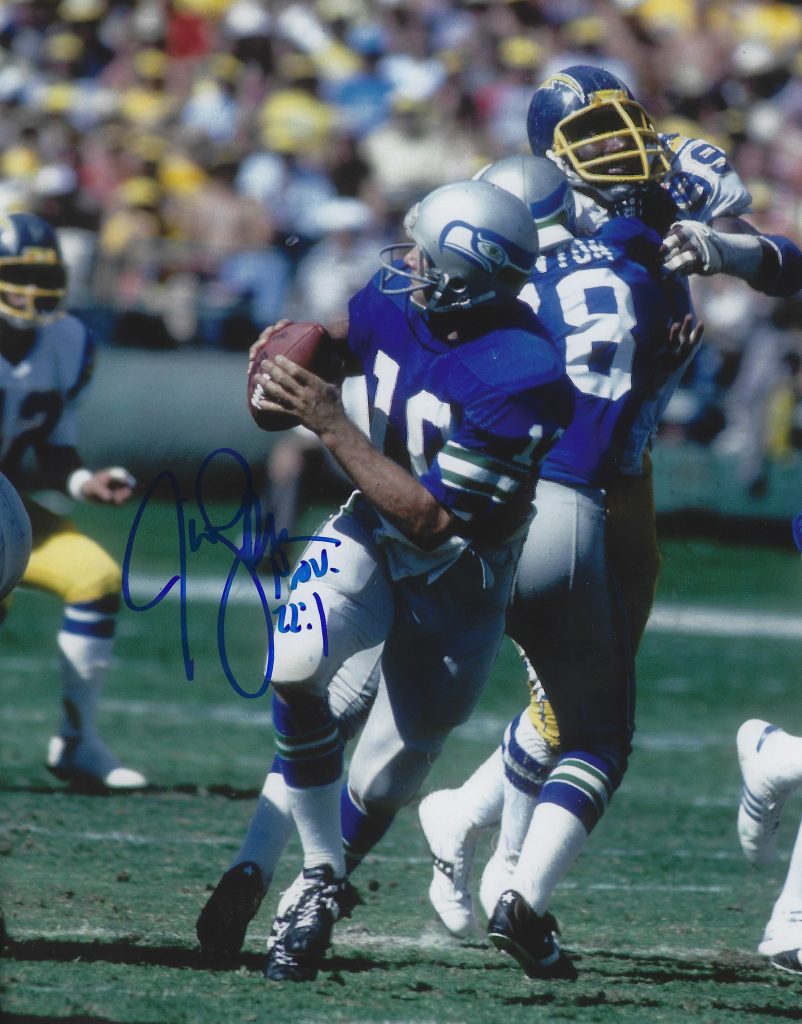 Autographed JIM ZORN 8X10 Seattle Seahawks photo - Main Line Autographs