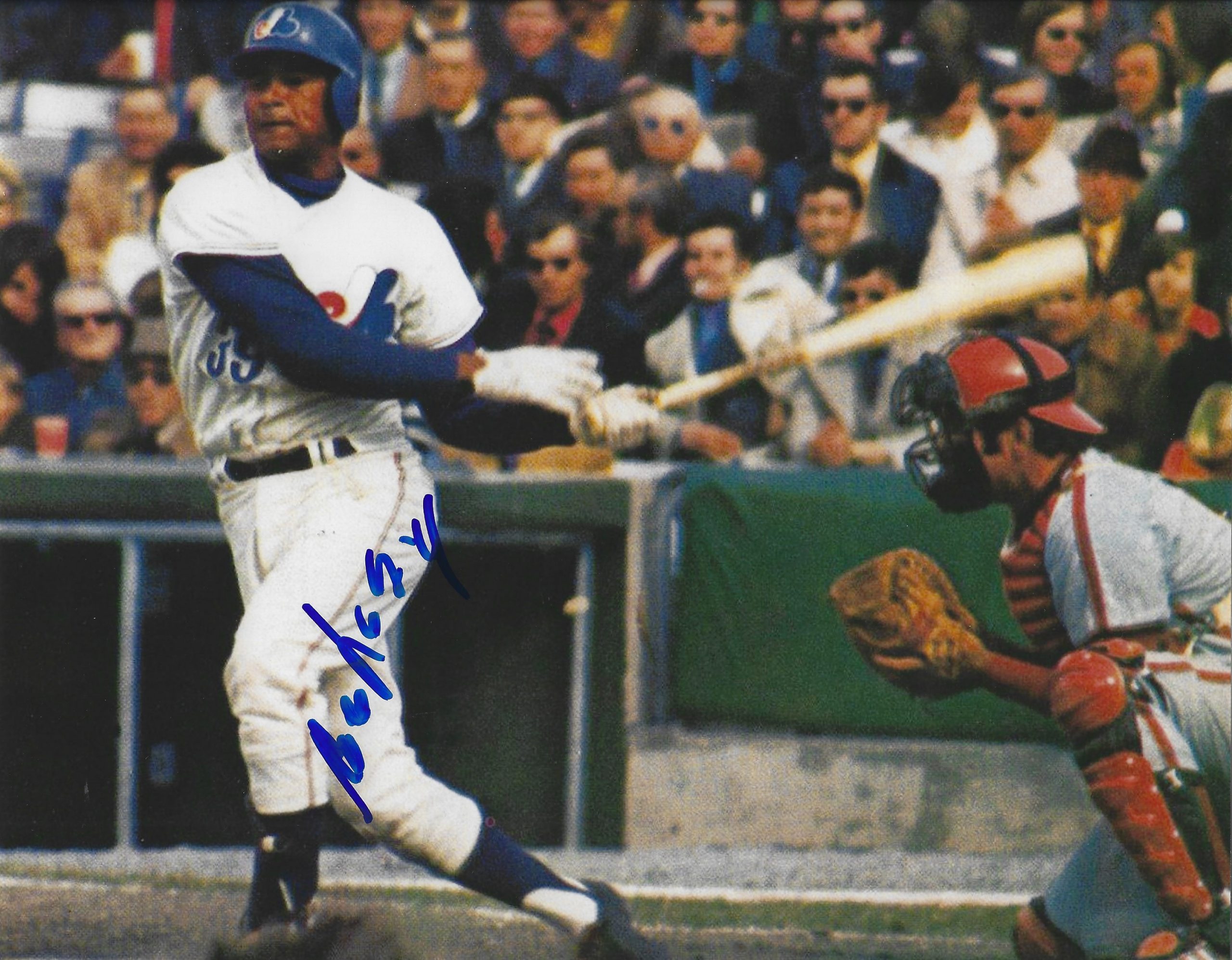 AUTOGRAPHED COCO LABOY 8x10 Montreal Expos Photo - Main Line Autographs