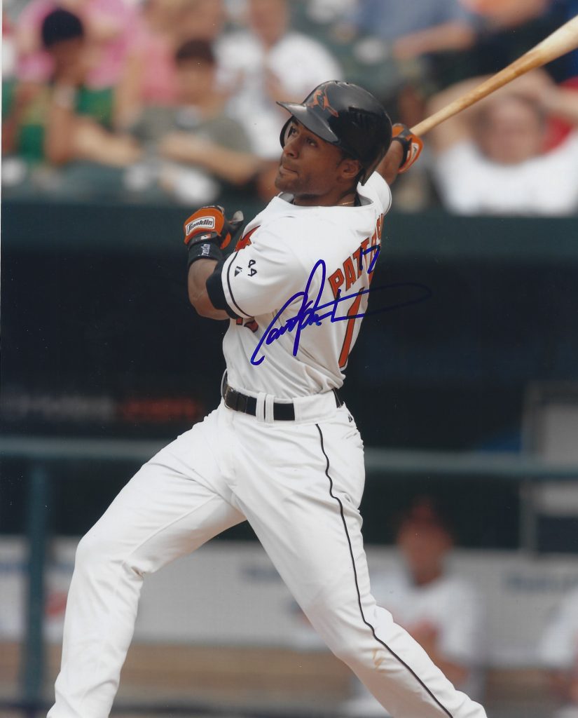 AUTOGRAPHED COREY PATTERSON 8X10 Baltimore Orioles Photo - Main Line ...