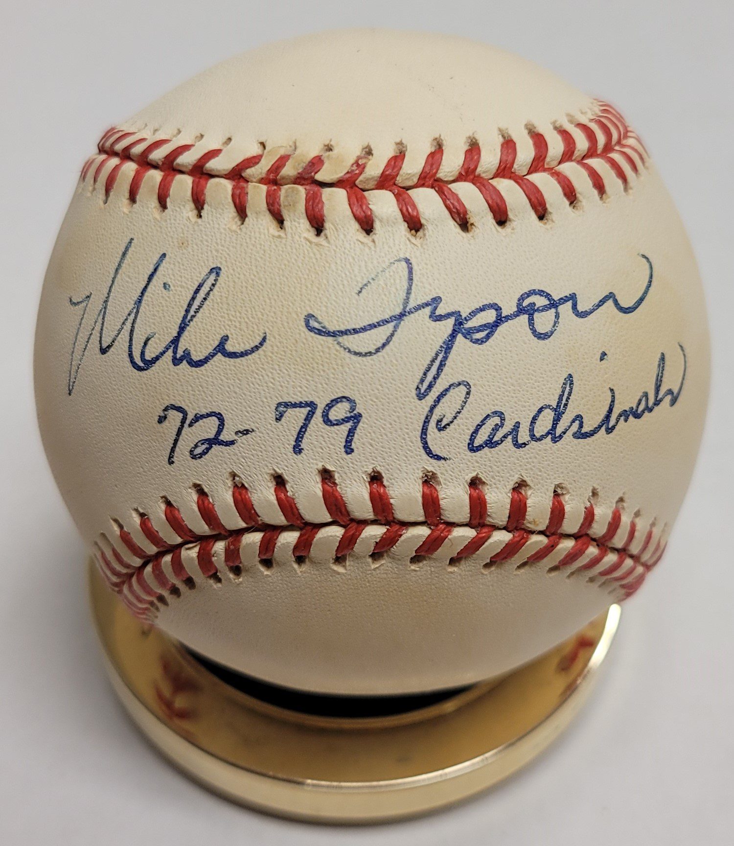Autographed MIKE TYSON Official National League Baseball - Main Line ...