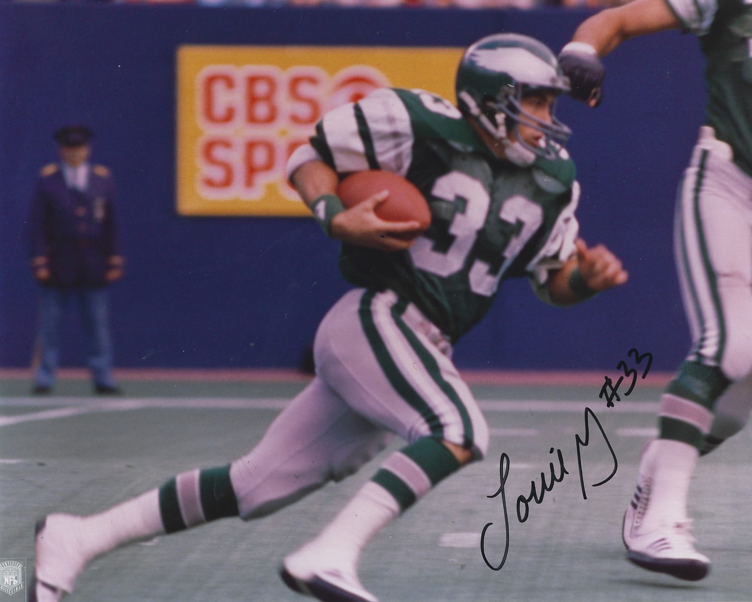 Autographed LOUIE GIAMMONA 8X10 Philadelphia Eagles Photo - Main Line ...