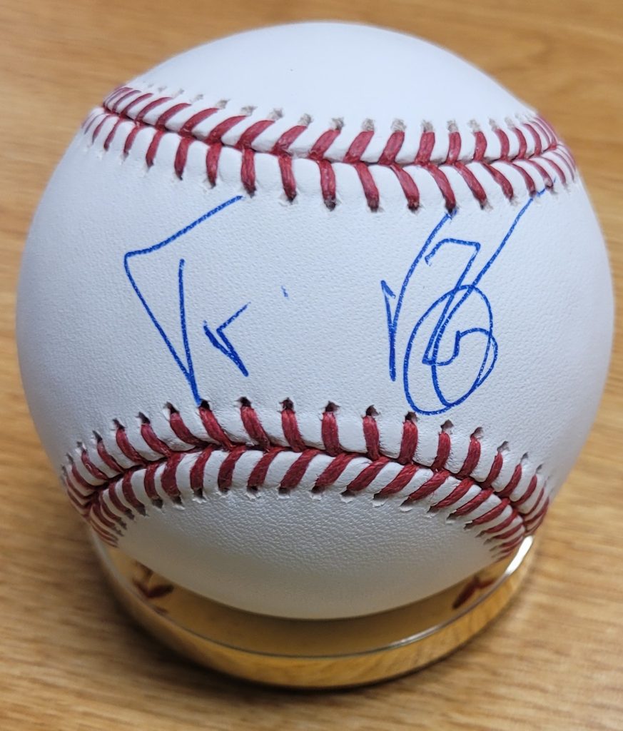 Autographed TREVOR ROGERS Official Rawlings Major League Baseball ...