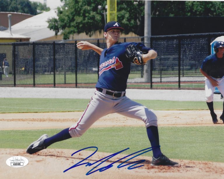 AUTOGRAPHED IAN ANDERSON 8X10 Atlanta Braves photo JSA - Main Line ...