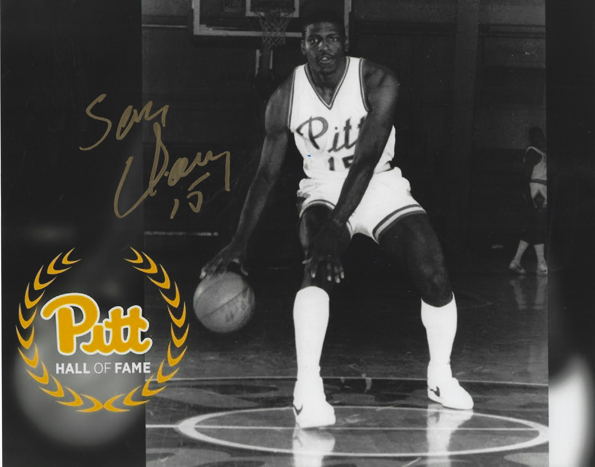 Autographed SAM CLANCY 8X10 Pitt Panthers Photo - Main Line Autographs