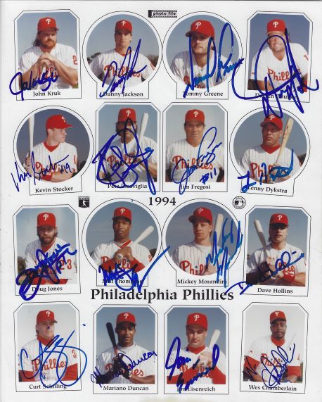 Autographed Phillies Photos Archives - Main Line Autographs