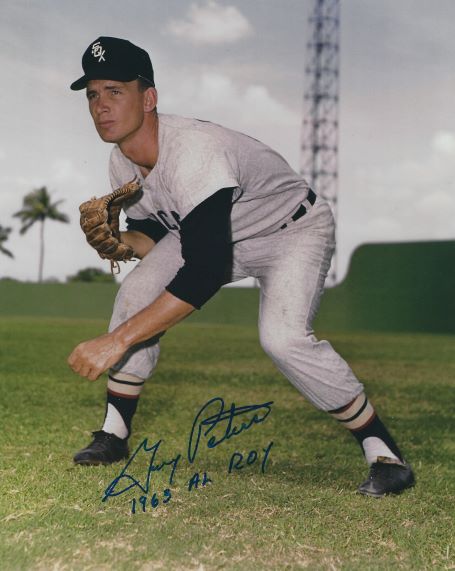 AUTOGRAPHED GARY PETERS "1963 AL ROY" 8X10 Chicago White Sox Photo ...