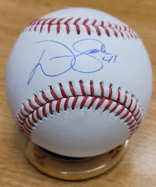 Autographed ANDRE JACKSON Official Major League Baseball - Main Line ...