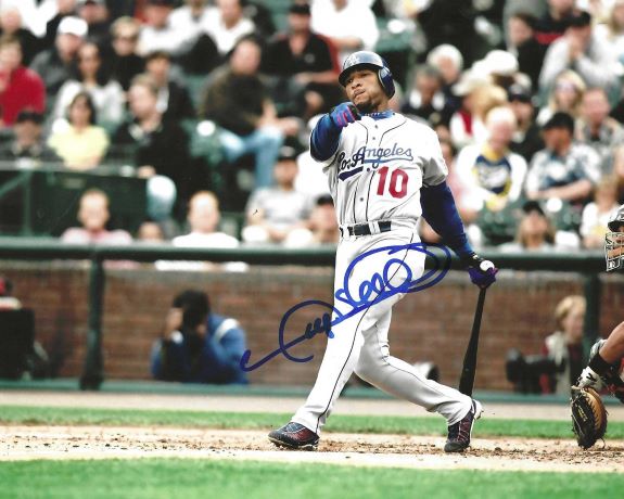 AUTOGRAPHED GARY SHEFFIELD 8x10 Los Angeles Dodgers Photo - Main Line ...