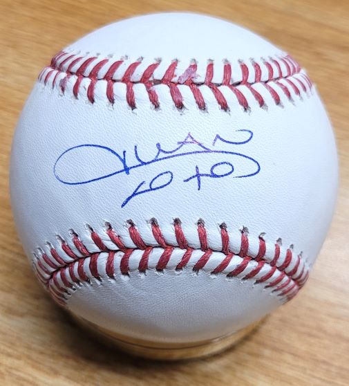 Autographed JUAN SOTO Official Rawlings Major League Baseball Beckett ...