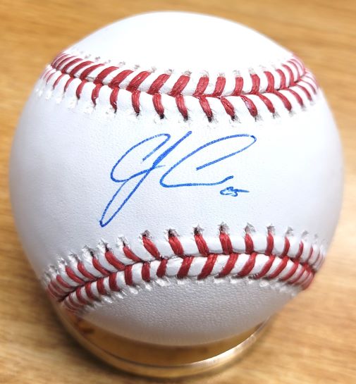 Autographed CJ CRON Official Major League Baseball - Main Line Autographs